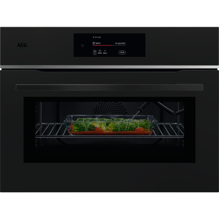 8000 MealAssist CombiQuick Kiertoilma/Mikro Compact-uuni | AEG